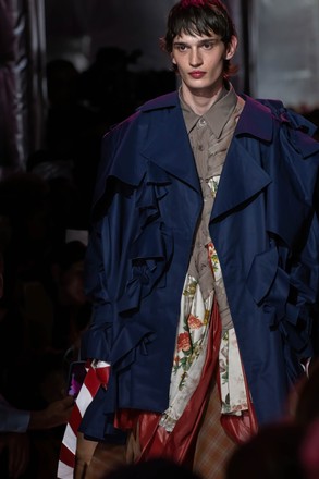 Model Walks Runway During Fernando Miro Editorial Stock Photo - Stock ...