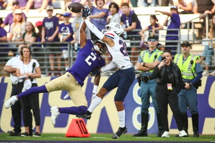 Washington Huskies Wide Receiver Jalynn Polk Editorial Stock Photo ...