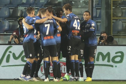Atanata Players Celebration Ademola Lookman Atalanta Editorial Stock ...