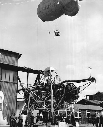 Rolls Royce Flying Bedstead Seen Air Editorial Stock Photo - Stock ...