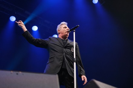 Singer Loquillo During Concert Wizink Center Editorial Stock Photo ...