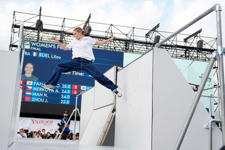 Lilou Ruel France Competes Womens Freestyle Editorial Stock Photo ...