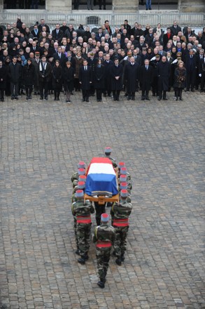 Military Officers Carry Coffin Former Minister Editorial Stock Photo ...