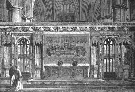New Altar Westminster Abbey 1869 England Editorial Stock Photo - Stock ...