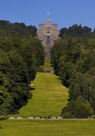 Bergpark Wilhelmshoehe Hercules Building Unesco World Editorial Stock ...
