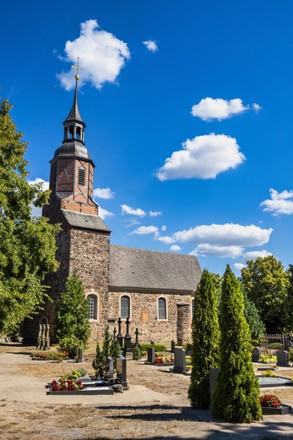 Uckro Village Church Luckau Brandenburg Germany Editorial Stock Photo ...