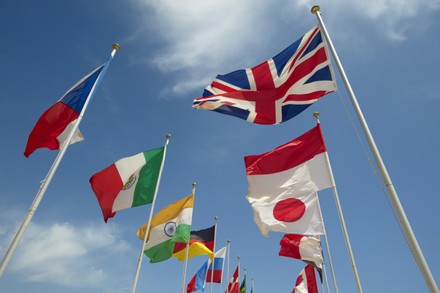 Union Jack Other World Countries International Editorial Stock Photo ...