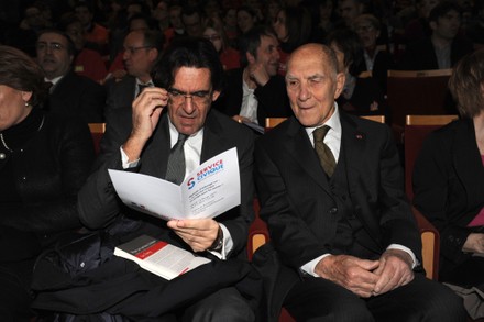 Luc Ferry Et Stephane Hessel Participent Editorial Stock Photo - Stock ...