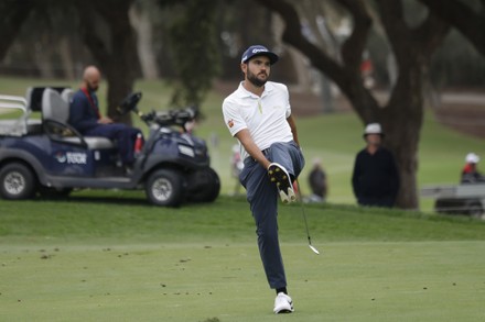 Spanish Golfer Angel Hidalgo Action During Editorial Stock Photo ...