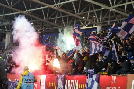 Flares Were Lit Section Home Team Editorial Stock Photo - Stock Image ...