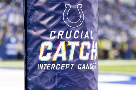 Crucial Catch Signage On Goal Post Editorial Stock Photo - Stock Image ...