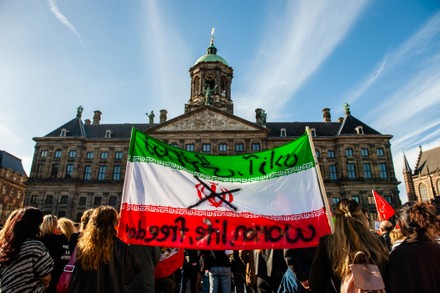 'Revolution Is Freedom' Protest Organized In Amsterdam, Netherlands ...