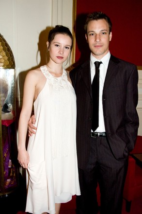 Actors Alexandra Ansidei Adrien Melin Posing Editorial Stock Photo ...