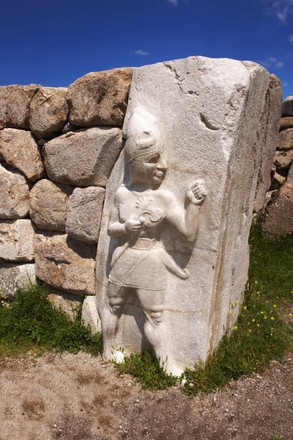 Hittite Relief Sculpture On Kings Gate Editorial Stock Photo - Stock ...