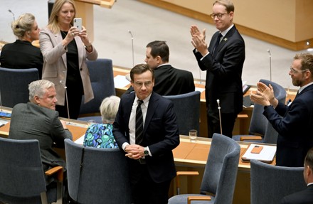 Swedens Moderate Party Leader Ulf Kristersson Editorial Stock Photo ...