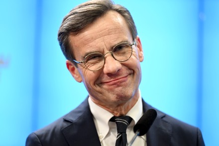 Swedens Moderate Party Leader Ulf Kristersson Editorial Stock Photo ...