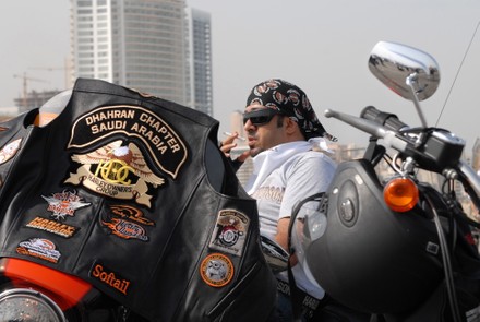 Bikers Ride Their Motorcycles Through Road Editorial Stock Photo ...