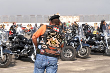 Bikers Ride Their Motorcycles Through Road Editorial Stock Photo ...