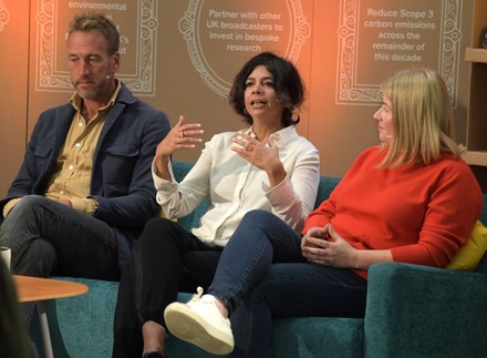 Ben Fogle Aimee Higgins Sonia Lakshman Editorial Stock Photo - Stock ...