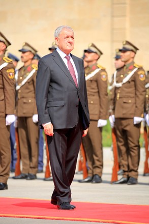 Newlyelected Iraqi President Abdullatif Rashid Listens Editorial Stock ...