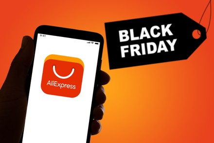 This Photo Illustration Aliexpress Shopping App Editorial Stock Photo ...