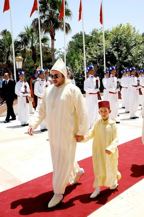 Moroccos King Mohammed Vi Son Crown Editorial Stock Photo - Stock Image ...