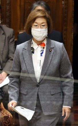 Japanese Education Minister Keiko Nagaoka Answers Editorial Stock Photo ...