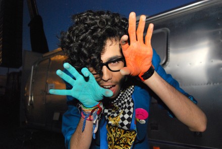EXCLUSIVE. Sliimy backstage during La Fete de la Musique held at ...