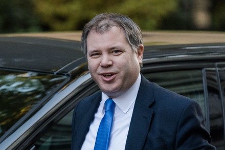 Chief Secretary Treasury Edward Argar Arrives Editorial Stock Photo ...