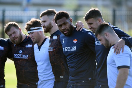 Bill Mata Edinburgh Rugby Number 8 Editorial Stock Photo - Stock Image ...