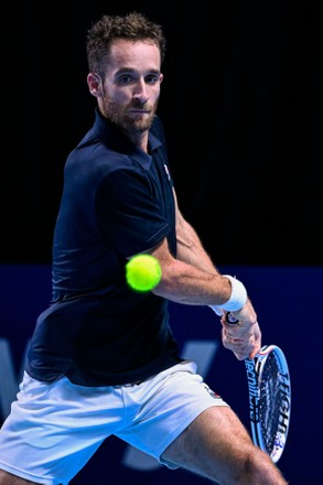 French Constant Lestienne Pictured Action During Editorial Stock Photo ...