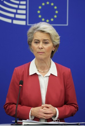 European Commission President Ursula Von Der Editorial Stock Photo ...