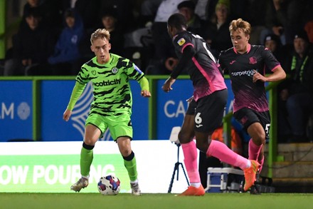 Forest Green Rovers Midfielder Finley Bell Editorial Stock Photo ...