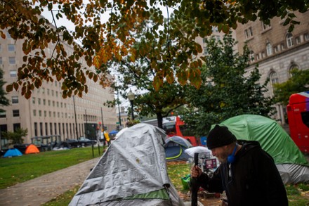 DC Tent Cities, Washington, District of Columbia - 13 Oct 2022 Stock ...