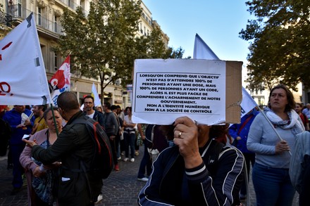 __COUNT__ Inter-union demonstration in Marseille, France - 18 Oct 2022 ...