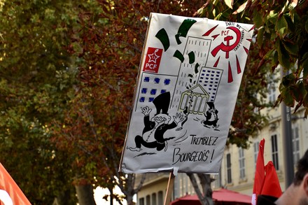 __COUNT__ Inter-union demonstration in Marseille, France - 18 Oct 2022 ...
