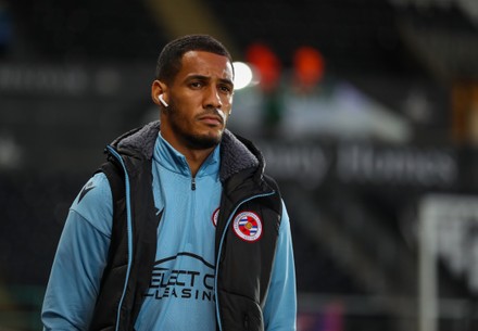 Thomas Ince Reading Arrives Stadium Swansea Editorial Stock Photo ...
