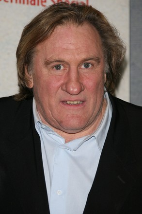 Actor Gerard Depardieu Arriving Screening Director Editorial Stock ...