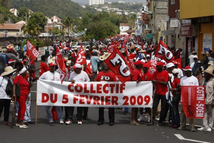 12th Day General Strike Martinique Demonstration Editorial Stock Photo ...