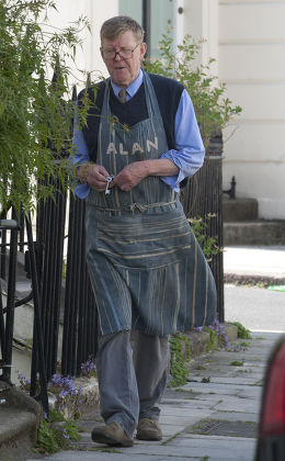 Playwright Alan Bennett Pictured Yesterday After Editorial Stock Photo ...