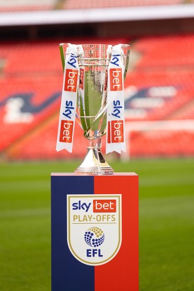 Sky Bet Championship Playoff Trophy Editorial Stock Photo - Stock Image ...