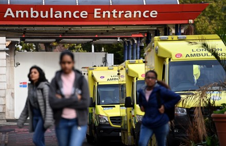 Nhs Staff Patient Hospital London Britain Editorial Stock Photo - Stock ...