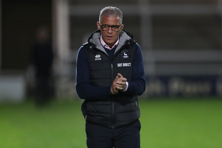 Hartlepool United Interim Manager Keith Curle Editorial Stock Photo ...