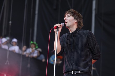 Thomas Mars Lead Singer Phoenix Performs Editorial Stock Photo - Stock ...