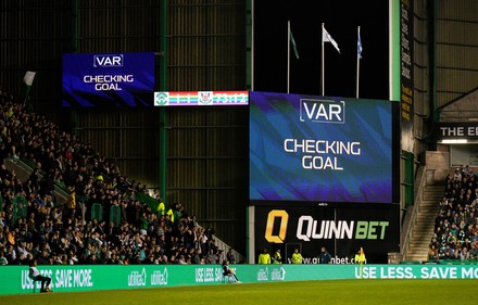 Video Screen Shows Var Goal Check Editorial Stock Photo - Stock Image ...