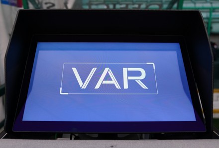Video Assistant Referee Var Monitor Setup Editorial Stock Photo - Stock ...