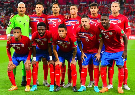 Players Costa Rica Line Fifa World Editorial Stock Photo - Stock Image ...