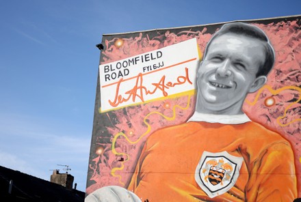 General View Jimmy Armfield Mural Outside Editorial Stock Photo - Stock ...