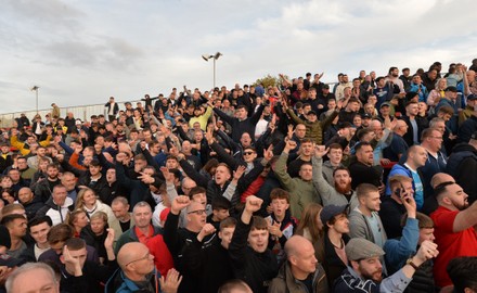 Bolton Wanderers Fans Celebrate Editorial Stock Photo - Stock Image ...