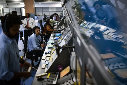 Indian Air Traffic Controllers During Their Editorial Stock Photo ...
